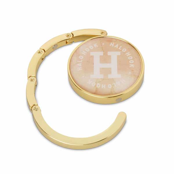 Custom Printed Purse Hanger with branded logo
